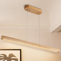 Ivy Bronx Chevee 3 - Light Kitchen Island Modern Linear LED Pendant & Reviews | Wayfair